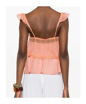 FORTE_FORTE Ruffled Detail Blouse - Pink