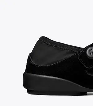 Tory Burch Romy Ballet Flats With Sport Strap - Black