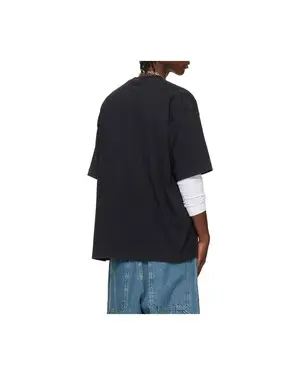 Vetements Logo Embroidered Crewneck T-shirt