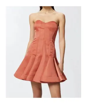 Pinko Pleated Mini Dress