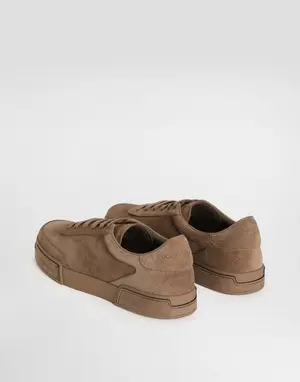 Dolce & Gabbana Panelled Low-top Sneakers - Brown