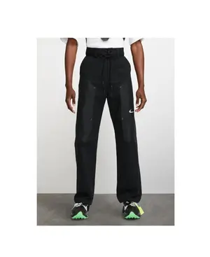 Nike X Off-white Drawstring Straight Leg Trousers