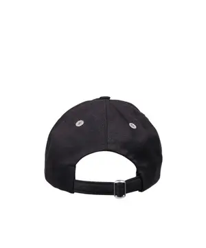 AMI Paris Baseball Cap With Embroidered Logo - Black