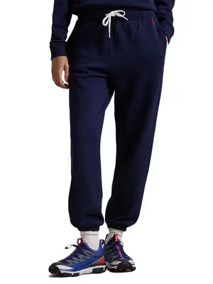 Polo Ralph Lauren Embroidered Drawstring Track Pants - Black