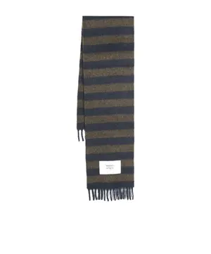 Maison Kitsuné Logo Scarf - Black