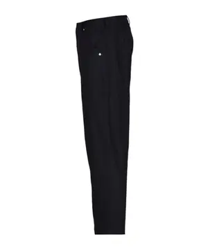 Prada Triangle Logo Tapered Jeans - Black