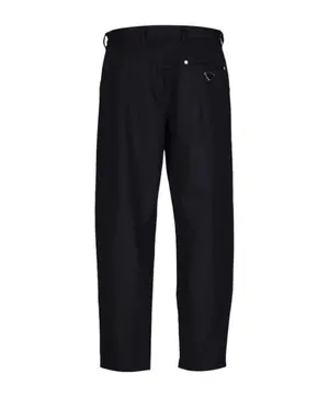Prada Triangle Logo Tapered Jeans - Black