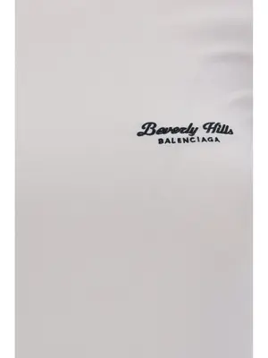 Balenciaga Beverly Hills Fitted T-shirt - Gray
