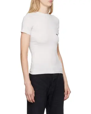 Balenciaga Beverly Hills Fitted T-shirt - Gray