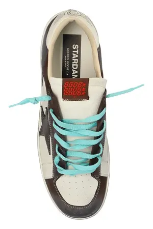 GOLDEN GOOSE Star Detail Leather Sneakers - Black