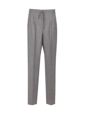 Max Mara Gitti Drawstring Trousers - Gray