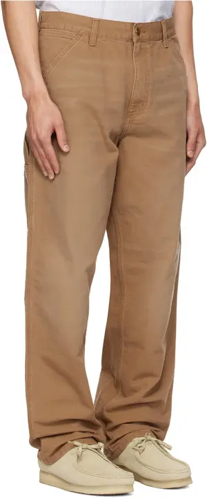 Carhartt Work In Progress Patch Detail Trousers - Brown