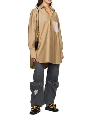 J.W.ANDERSON Jw Anderson Logo Patch Distressed Jeans