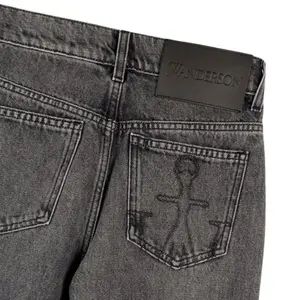 J.W.ANDERSON Logo Patch Distressed Jeans