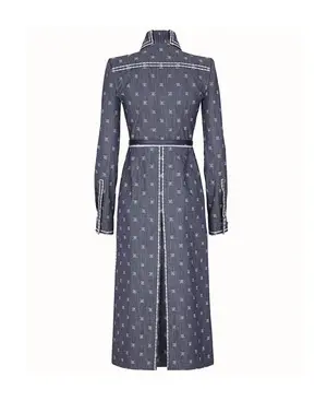 Fendi Karligraphy Motif Shirt Dress