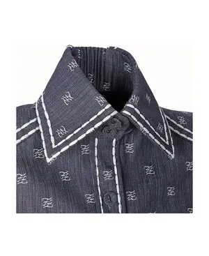 Fendi Karligraphy Motif Shirt Dress