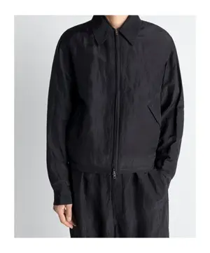 LEMAIRE Short Blouson Jacket - Black