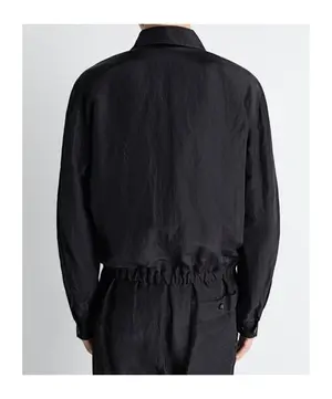 LEMAIRE Short Blouson Jacket - Black