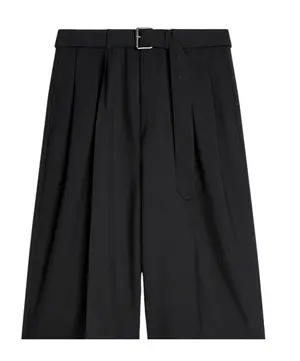Dries Van Noten Belted Pleated Shorts