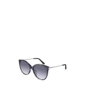 Bottega Veneta Sunglasses With Logo Details - Gray