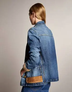 FAY Hook-closure Denim Jacket