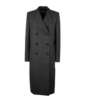 Prada Wool Coat - Black