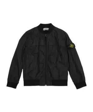 Stone Island Compass-badge Bomber Jacket - Black