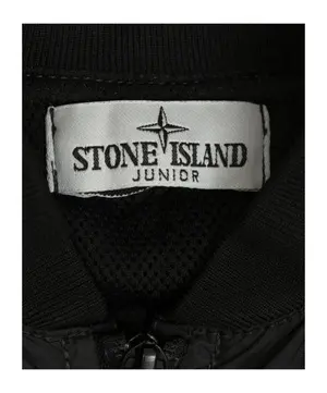 Stone Island Compass-badge Bomber Jacket - Black