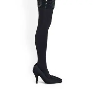 Balenciaga Xl Pointed-toe Pumps - Black