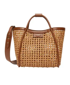Max Mara Small Marine Tote Bag - Beige