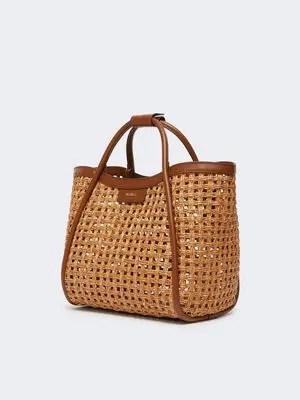 Max Mara Small Marine Tote Bag - Beige