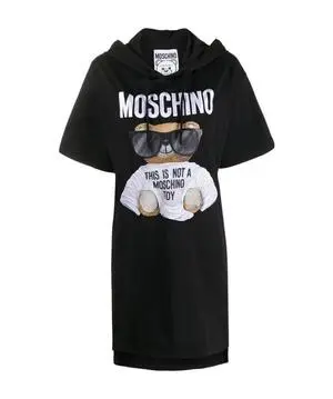 Moschino Micro Teddy Bear Jersey Dress
