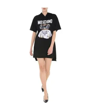 Moschino Micro Teddy Bear Jersey Dress