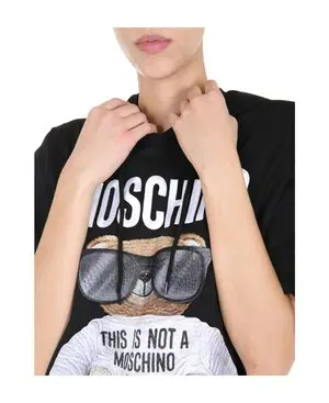 Moschino Micro Teddy Bear Jersey Dress