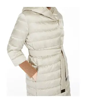 Max Mara Novef Quilted Down Coat - Nude