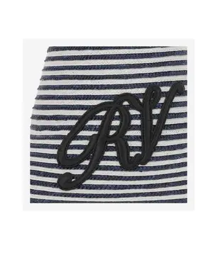 ROGER VIVIER Raffia Hat - Black