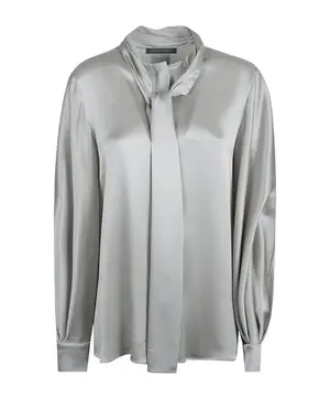 Alberta Ferretti Tie Neck Tops