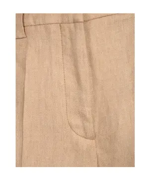 Incotex High-waist Wide-leg Tailored Pants - Beige