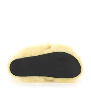 JIL SANDER Plush Slippers
