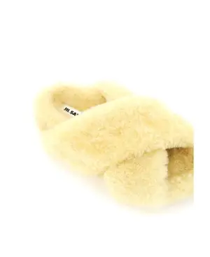JIL SANDER Plush Slippers