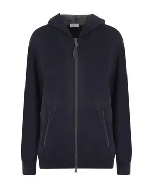Brunello Cucinelli Zipped Long Sleeved Hoodie