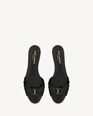 Saint Laurent Babylone Slip-on Slides