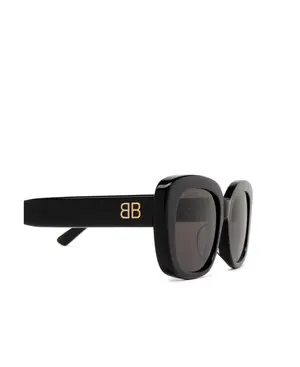 Balenciaga Bb0295sk Square Sunglasses - Black