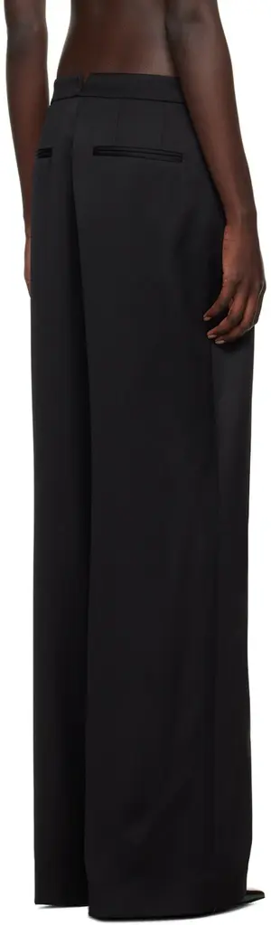 Givenchy Pleat Tailored Trousers - Black