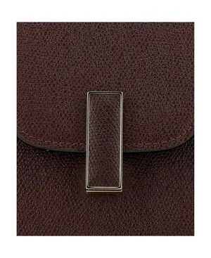 VALEXTRA Iside Foldover Mini Top Handle Bag - Deep Red
