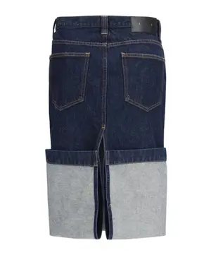 Khaite Kilian Skirt - Indigo