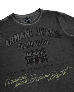 Emporio Armani Round-necked Logo T-shirt