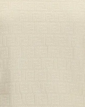 Fendi Ff Jacquard Short-sleeved Jumper - Light Beige
