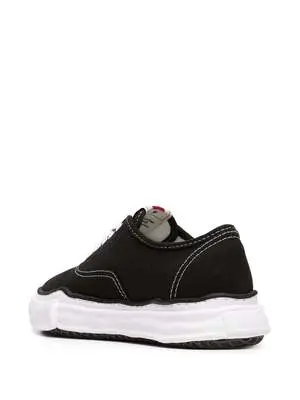 Mihara Yasuhiro Baker Lace-up Sneakers - Black