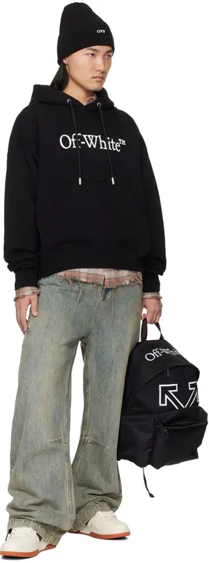 Off-White Drawstring Hoodie